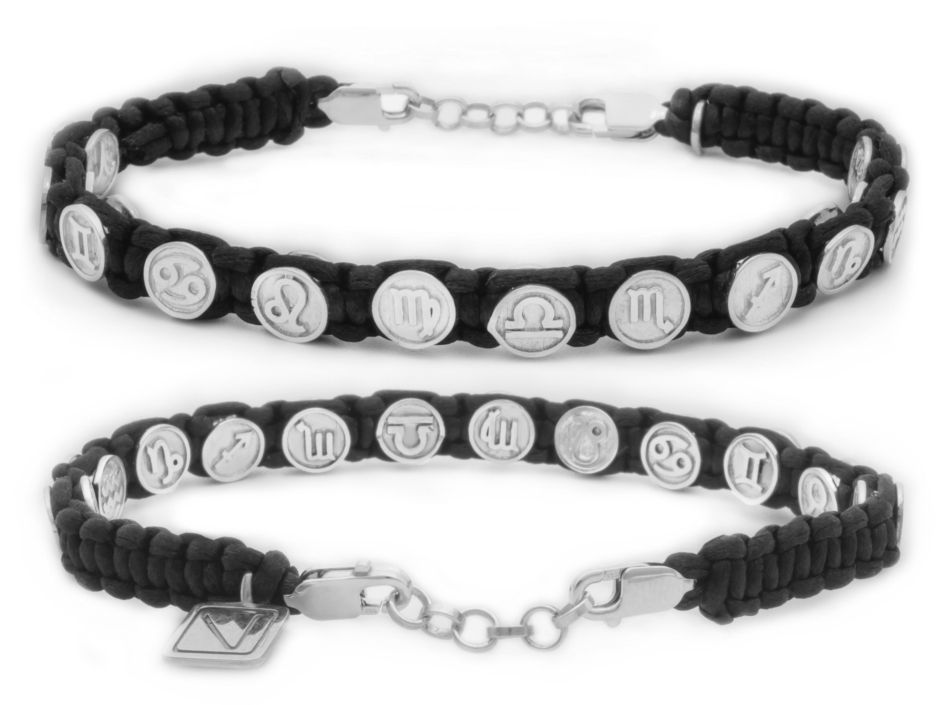 Zodiac Sign Bracelet, Silver Zodiac Sign Charm Jewelry, Horoscope Gift ...