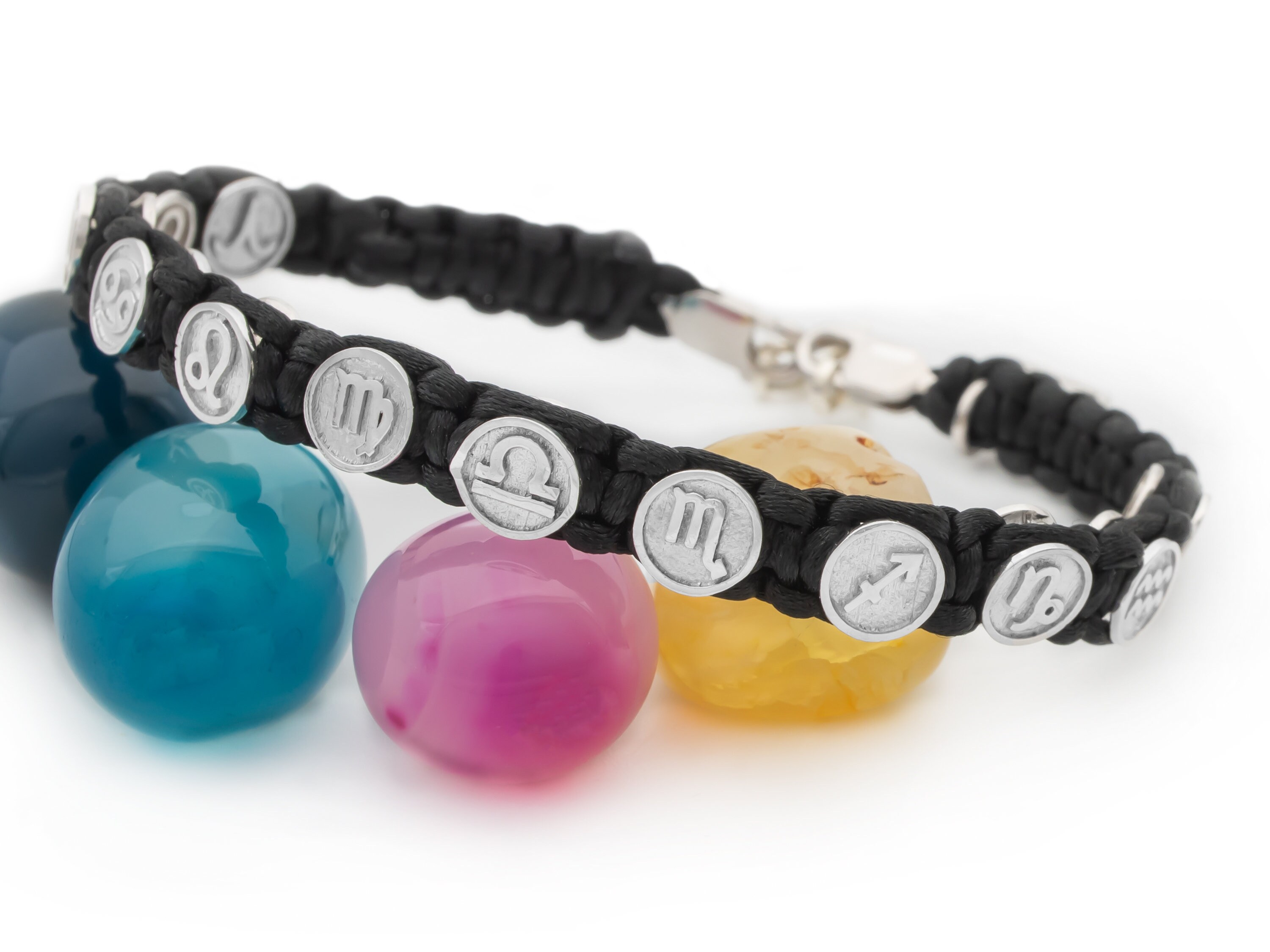Zodiac Sign Bracelet, Silver Zodiac Sign Charm Jewelry, Horoscope Gift ...