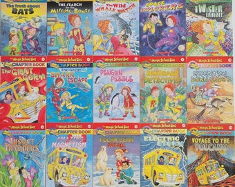 The Magic School Bus Chapter Books by Scholastic/ Vintage Book 1990s ...