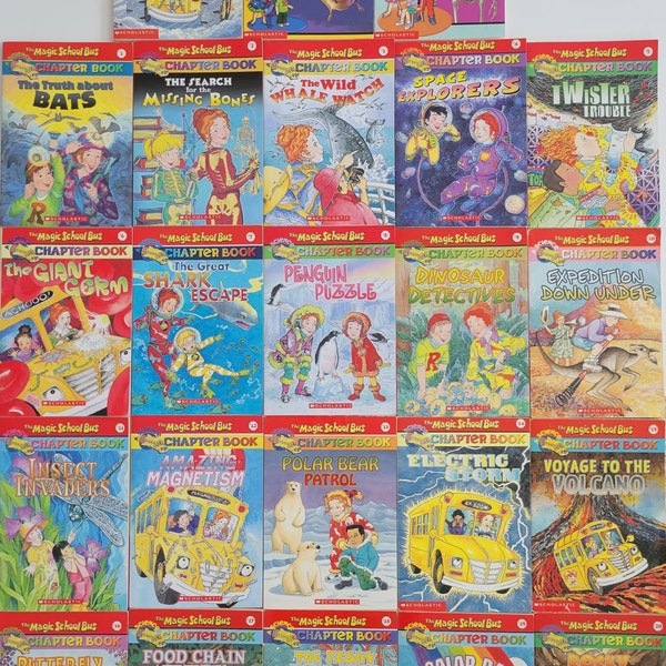 Magic Bus 90s Books - Etsy