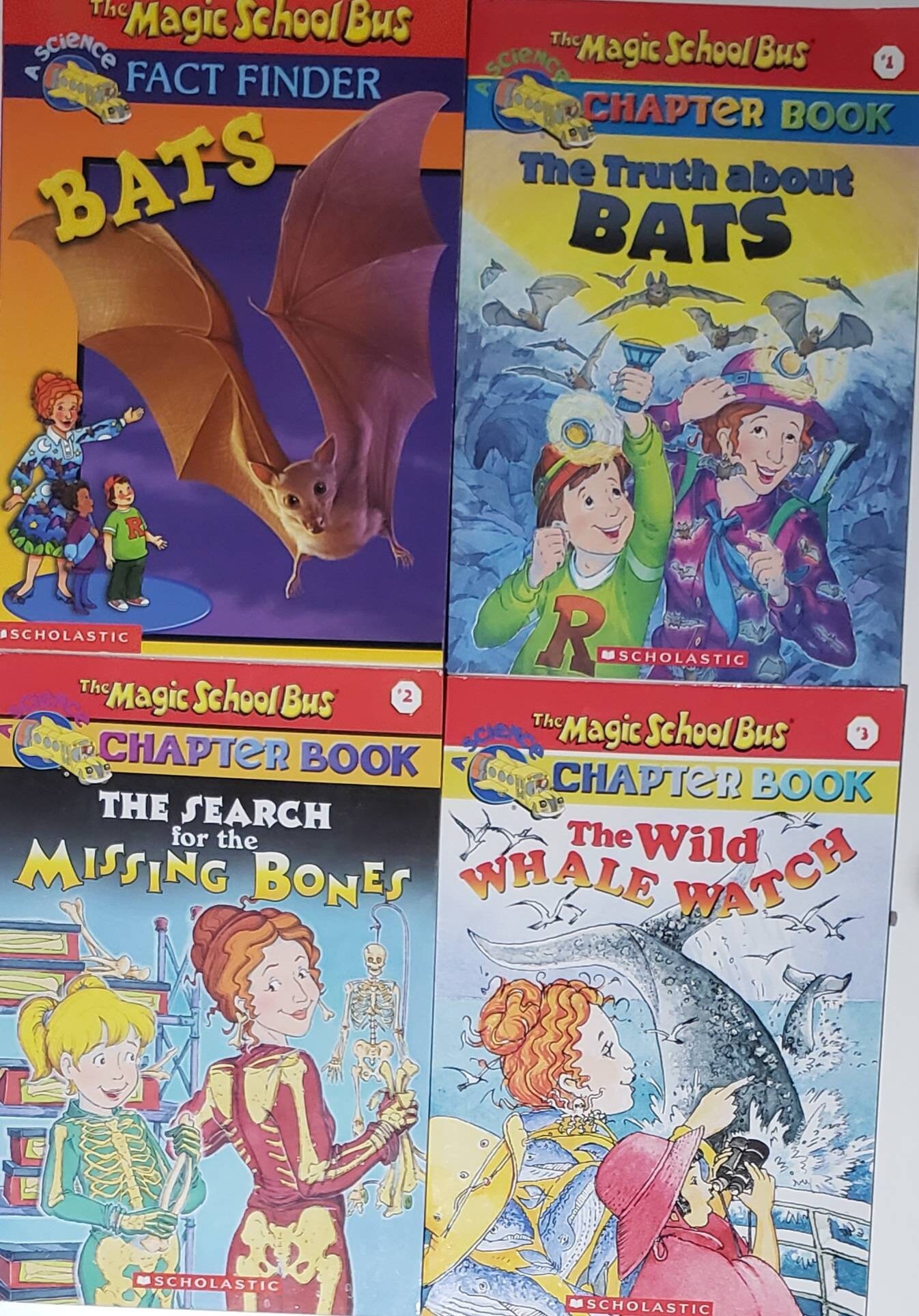 The Magic School Bus Chapter Books by Scholastic/ Vintage Book 1990s ...
