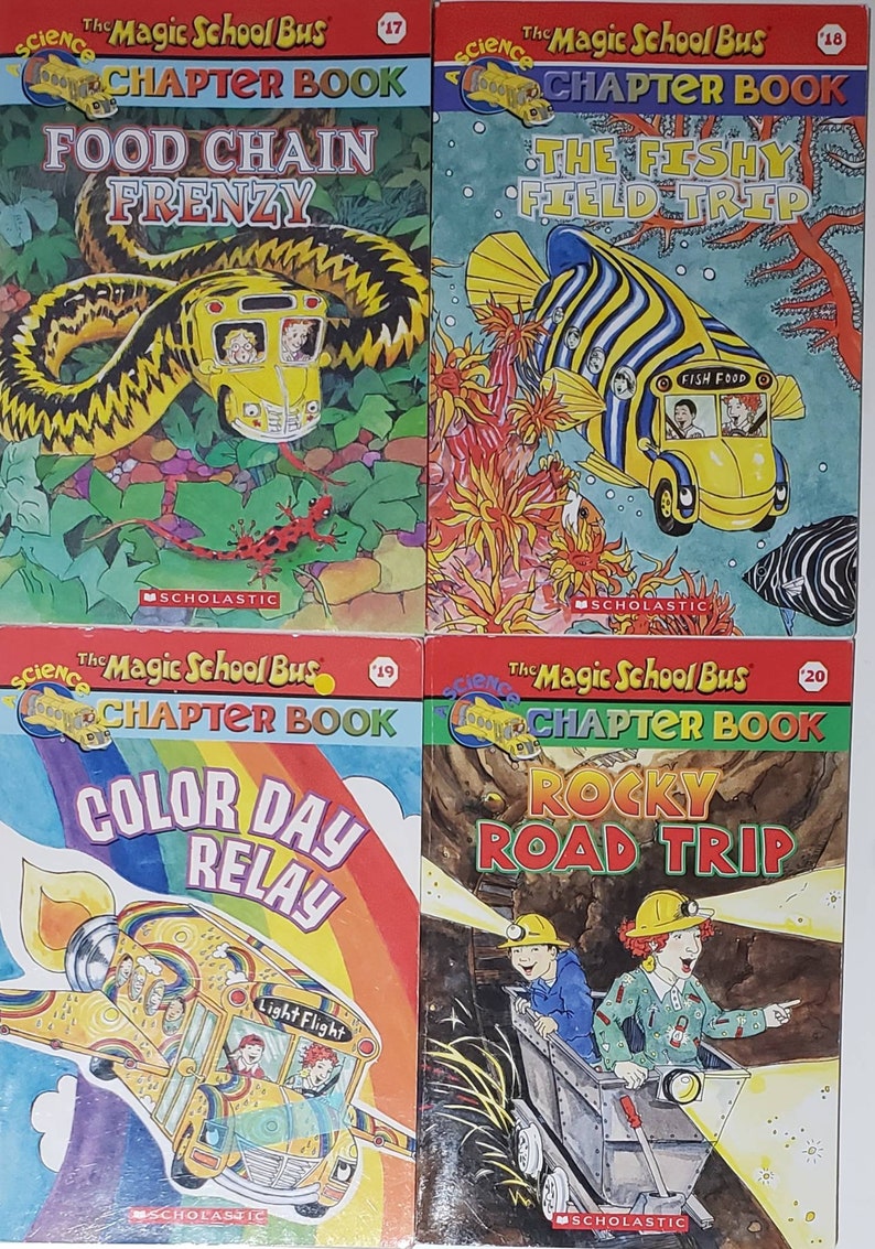 Buy The Magic School Bus Chapter Books by Scholastic/ Vintage Book ...