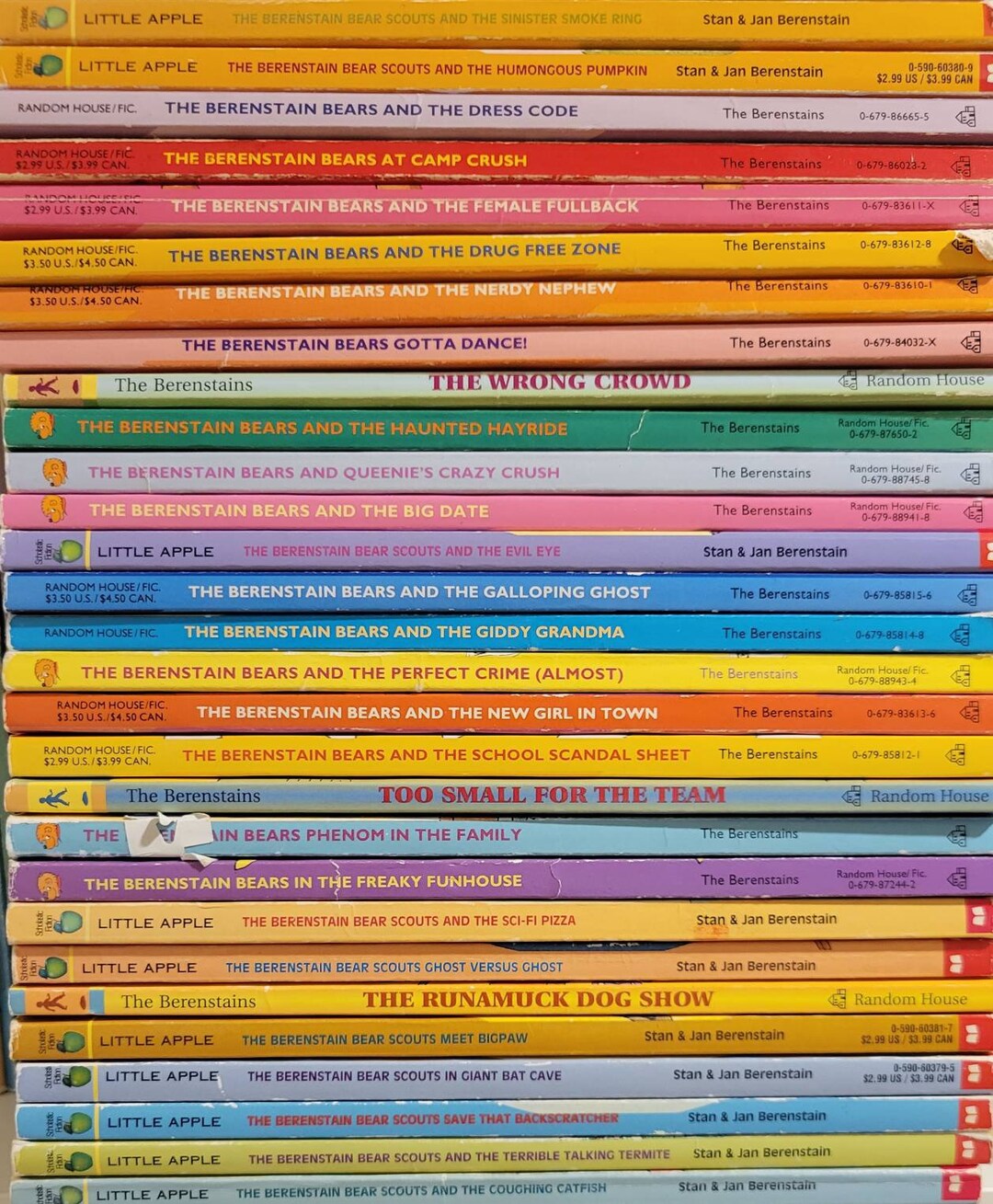 The Berenstain Bears Chapter Books / Your Choice / 1980s90s / - Etsy