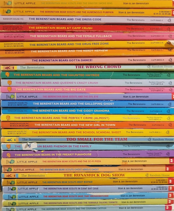 The Berenstain Bears Chapter Books / Your Choice / 1980s90s / | Etsy