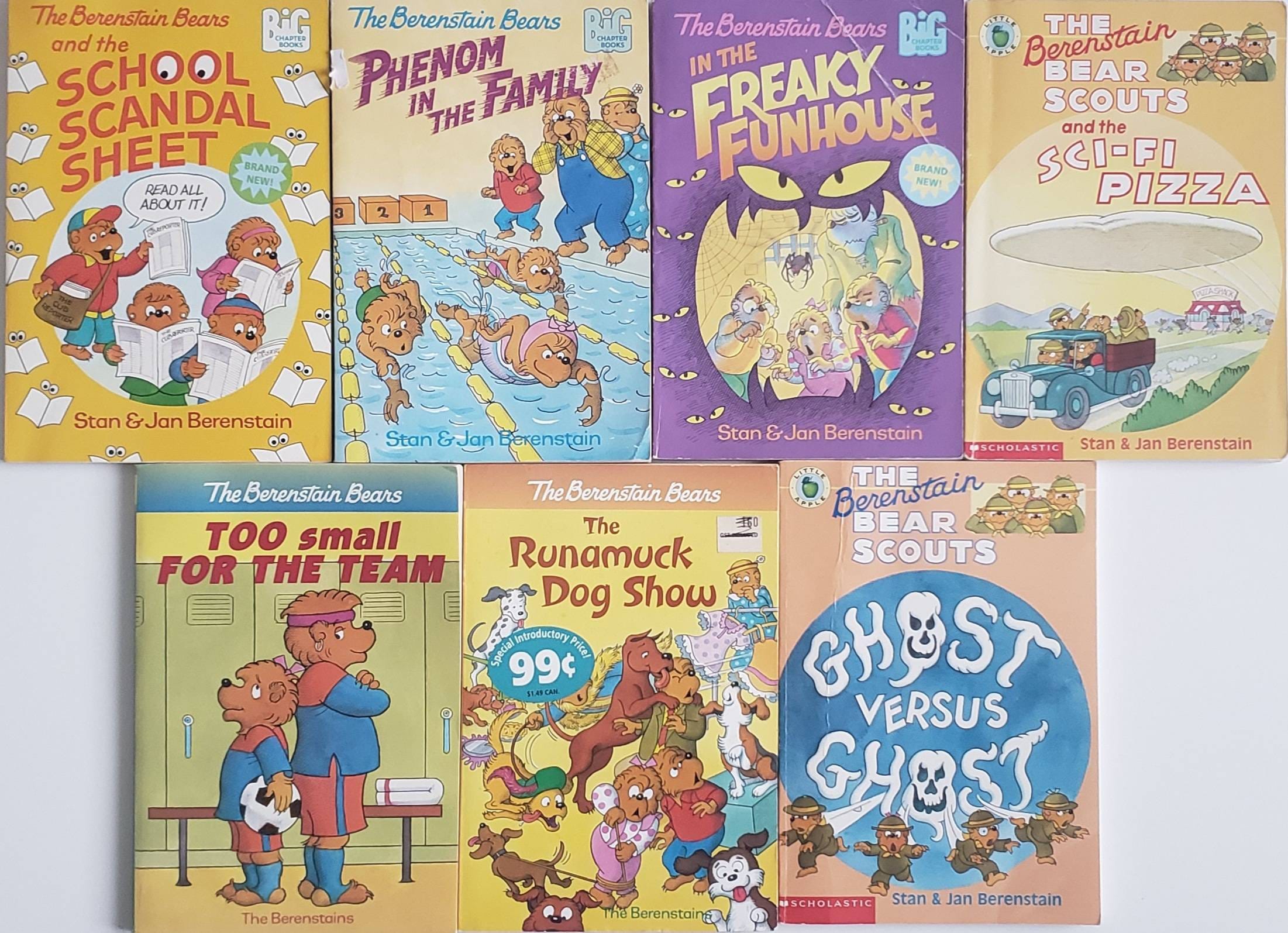 The Berenstain Bears Chapter Books / Your Choice / 1980s90s / - Etsy