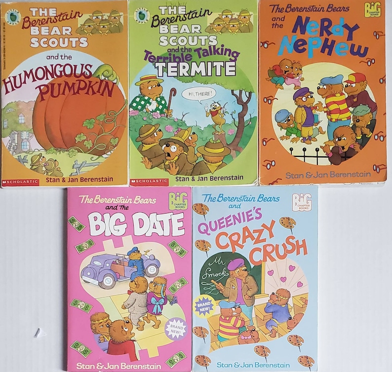 The Berenstain Bears Chapter Books / Your Choice / 1980s90s / - Etsy