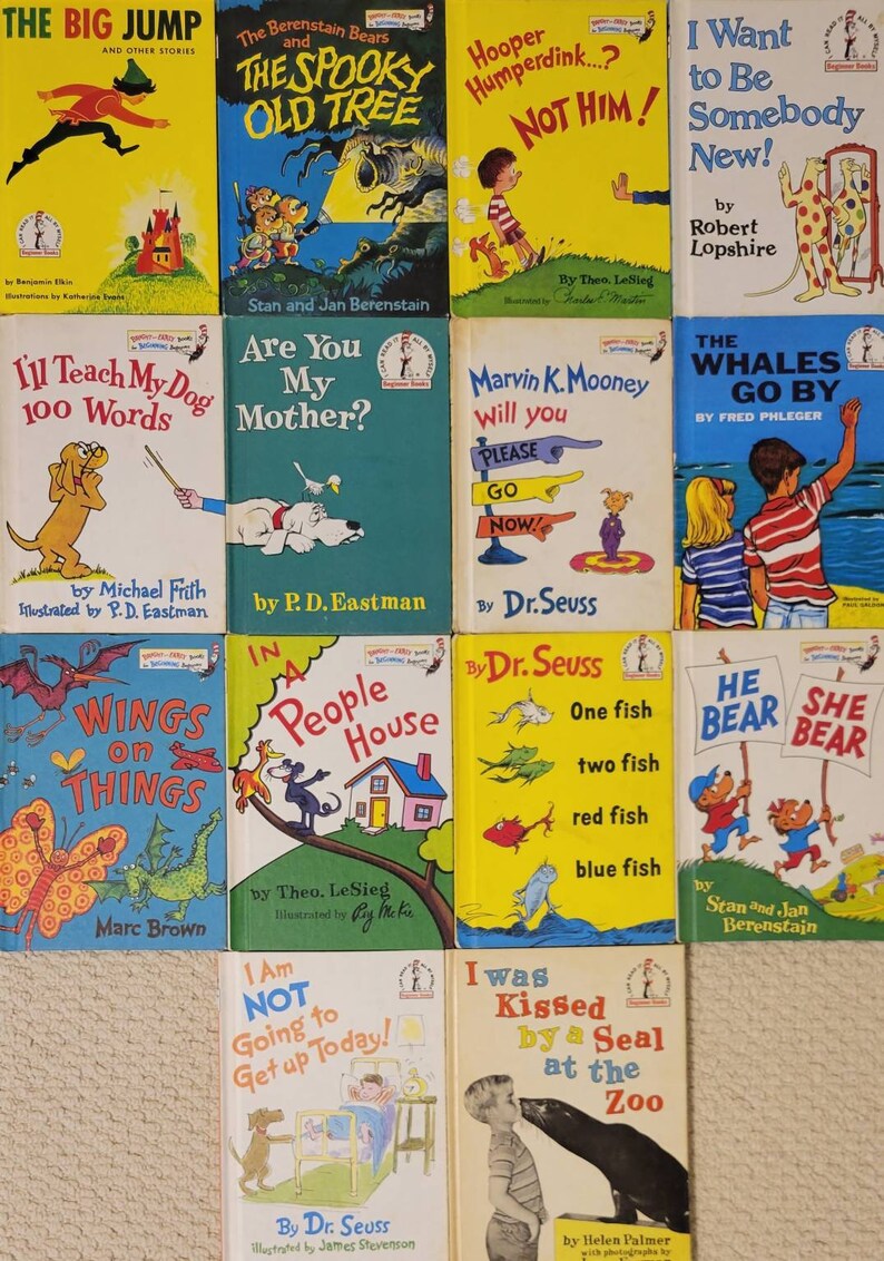 Vintage Dr. Seuss Books / Vintage Berenstain / 1950;60;70;80 ...
