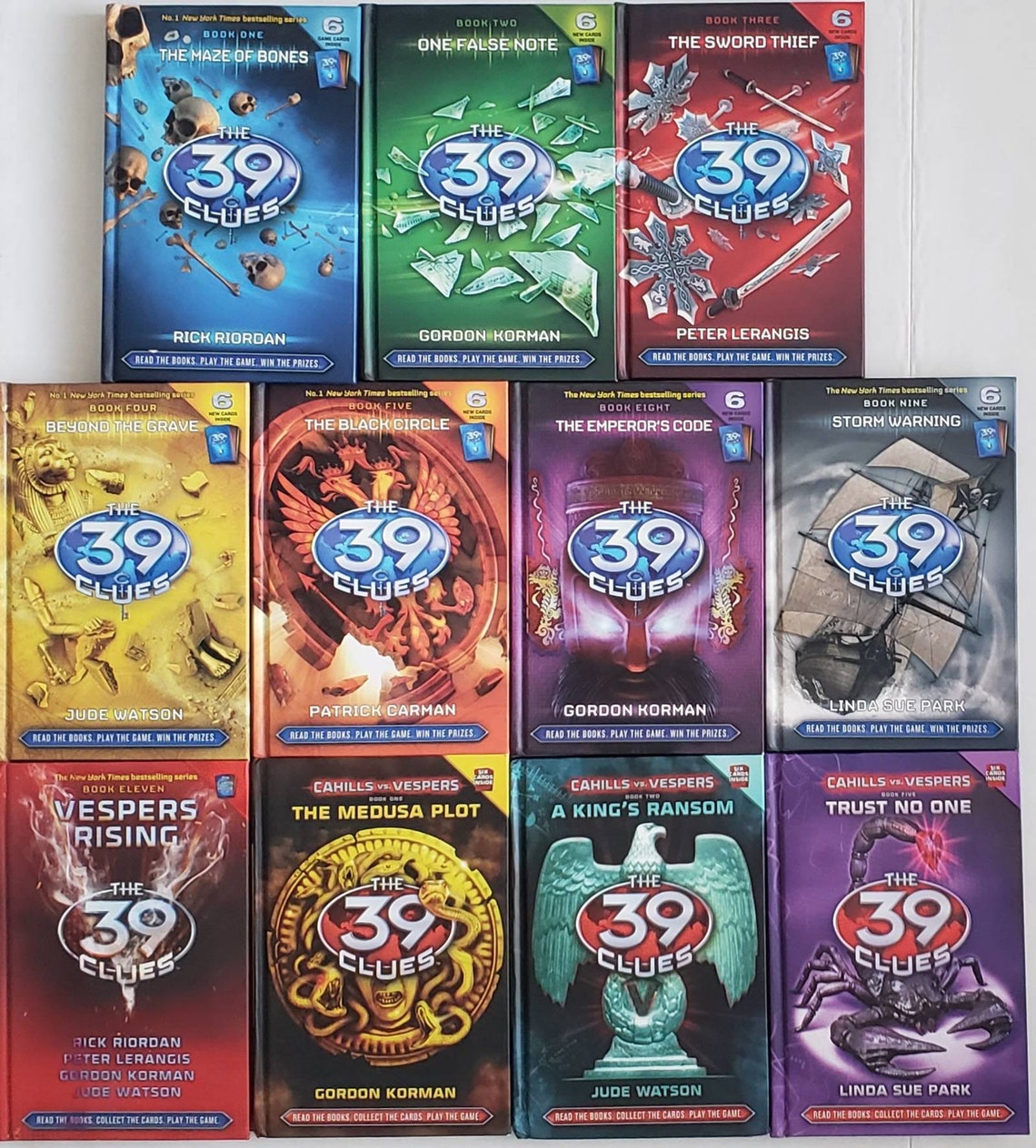 The 39 Clues / Hardcover / Your Choice - Etsy