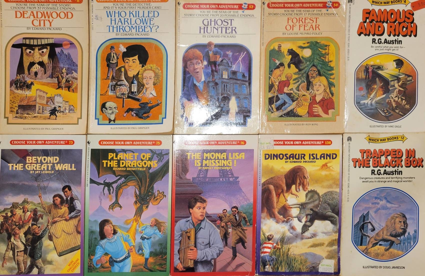 Choose Your Own Adventure , CYOA / Which Way Books / R.A Montgomery ...
