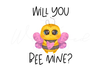 Bee Mine Valentine | Etsy