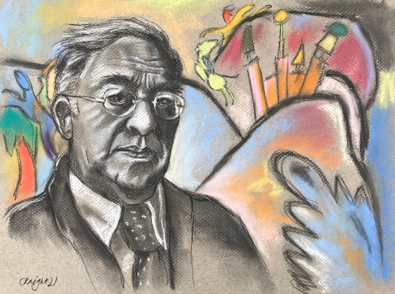 Wassily Kandinsky Self Portrait
