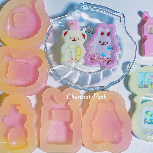 Resin Shaker Mold : Kawaii Jar Cute Resin Silicone Mould | Etsy