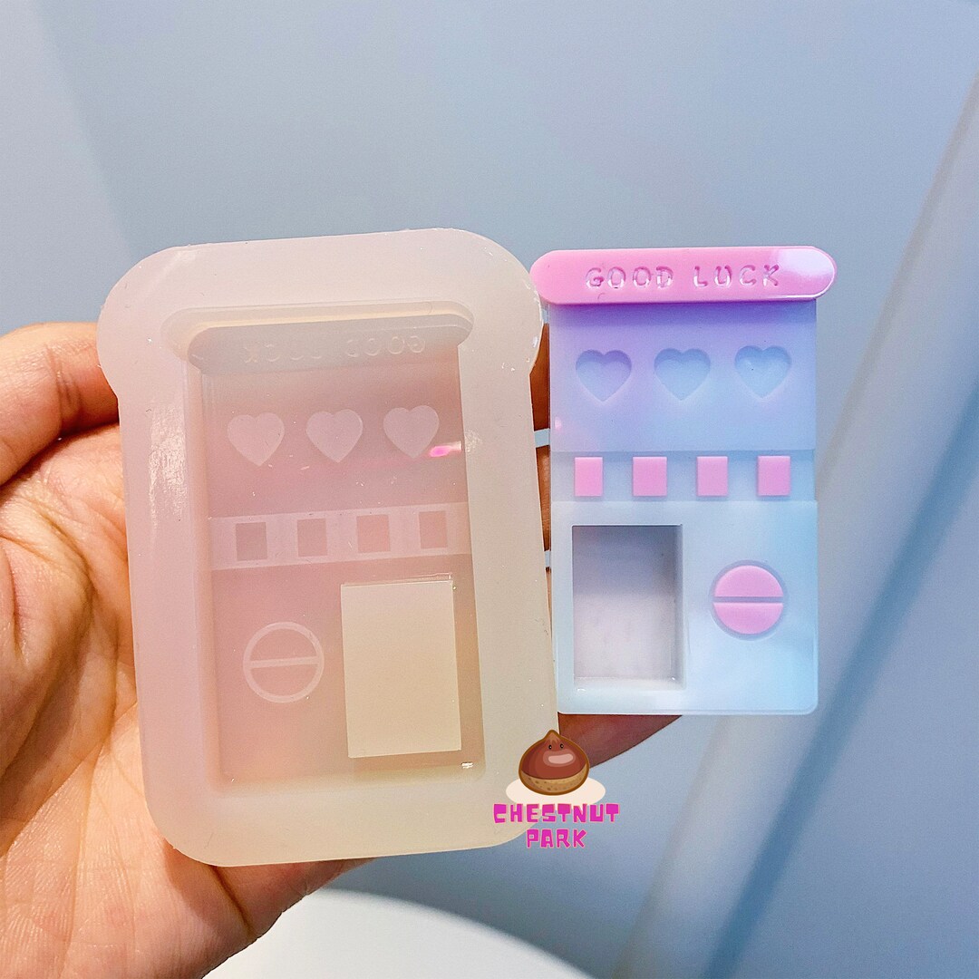 Resin Shaker Mold : Kawaii Vending Machine Cute Resin - Etsy