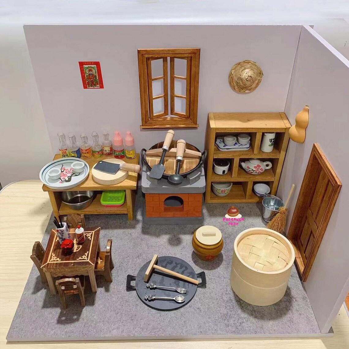 Vintage Miniature REAL Cooking Kitchen Set for Cook Mini Food - Etsy