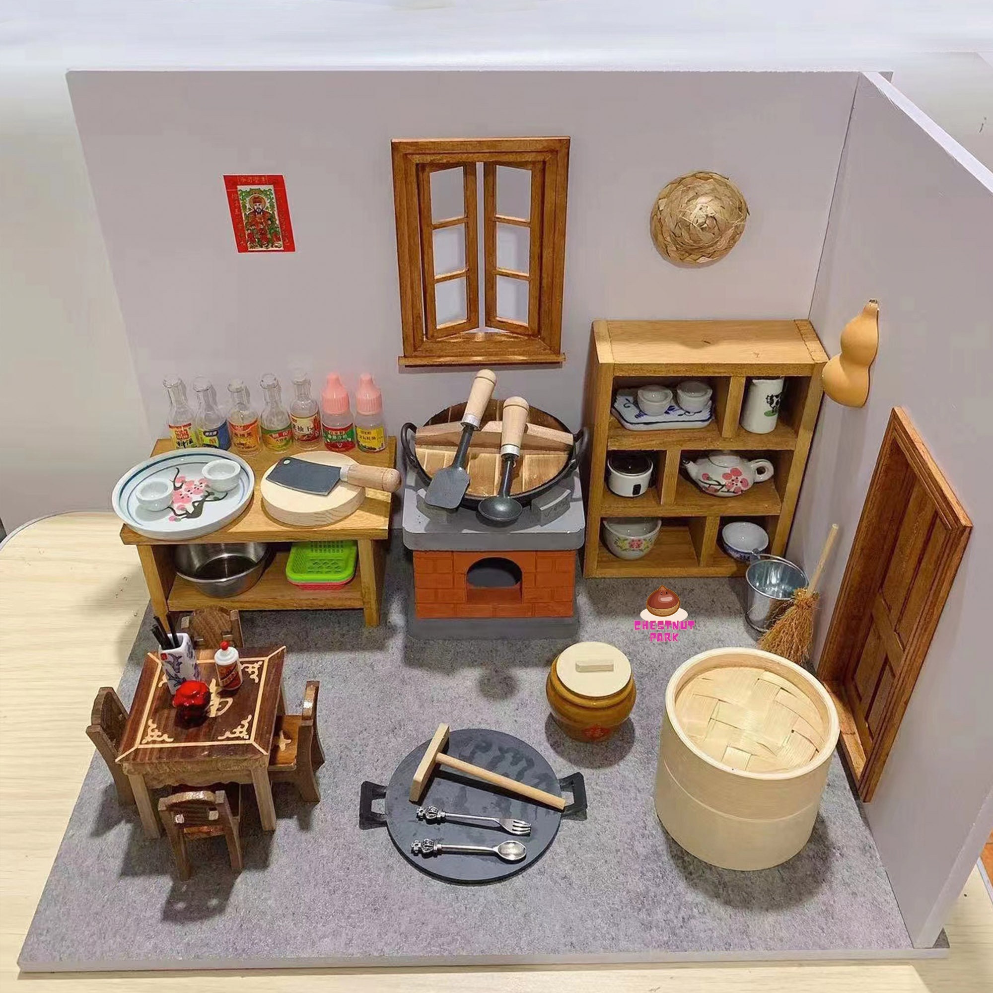 Vintage Miniature REAL Cooking Kitchen Set for Cook Mini Food - Etsy