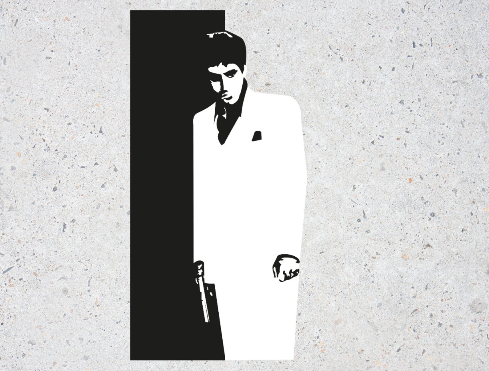 Scarface Poster SVG Tonmontana Scarface SVG Cut File Digital File Svg ...