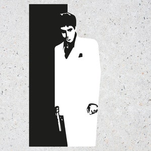 Scarface Poster SVG Tonmontana Scarface SVG Cut File Digital File Svg ...