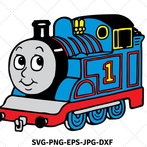 Thomas the Train Svg - Etsy