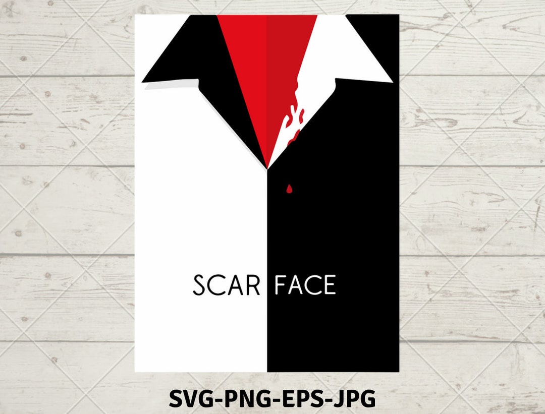 Scarface SVG Scarface Poster SVG Tonmontana Cut File Digital File Svg ...