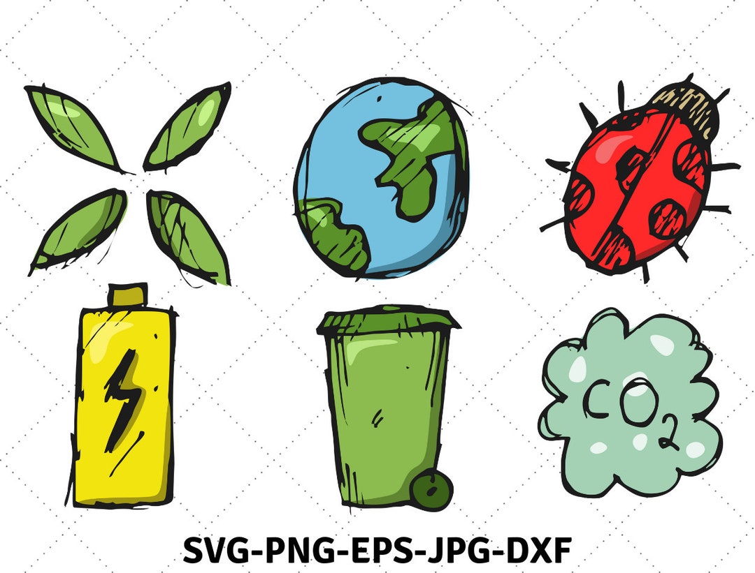 Earth Day Svg - Ecology SVG - Ecology Bundle Svg - Clip Art - Image ...