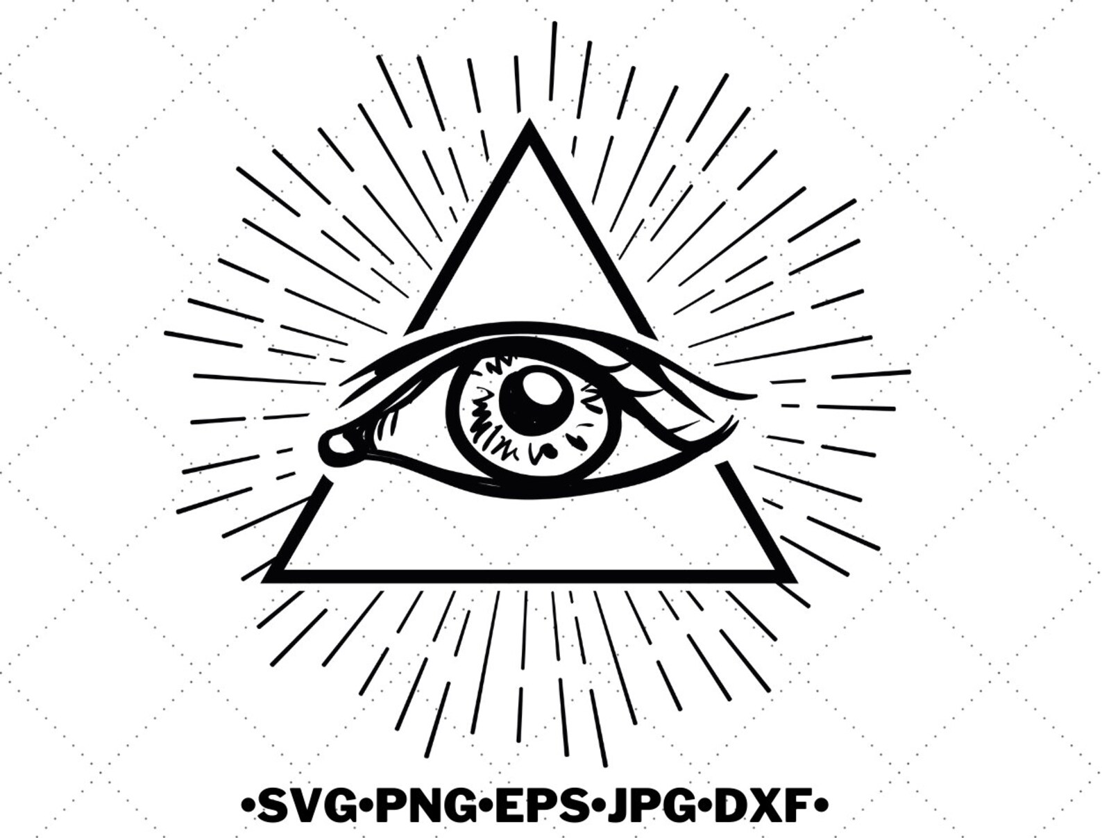 Occult Eye Svg Masons SVG Png Jpg Eps Dxf Svg | Etsy