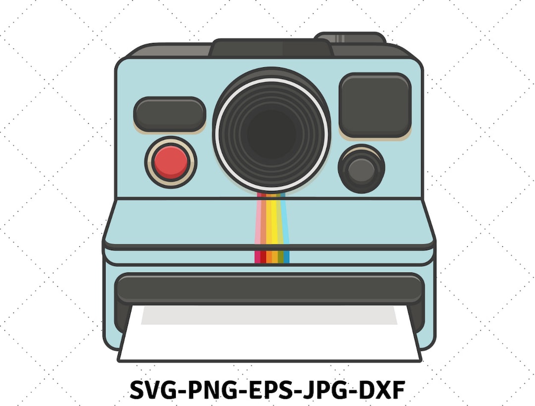 Instant Camera SVG - Fotoaparat Svg - Fotoaparat Vintage - Fotoaparat ...