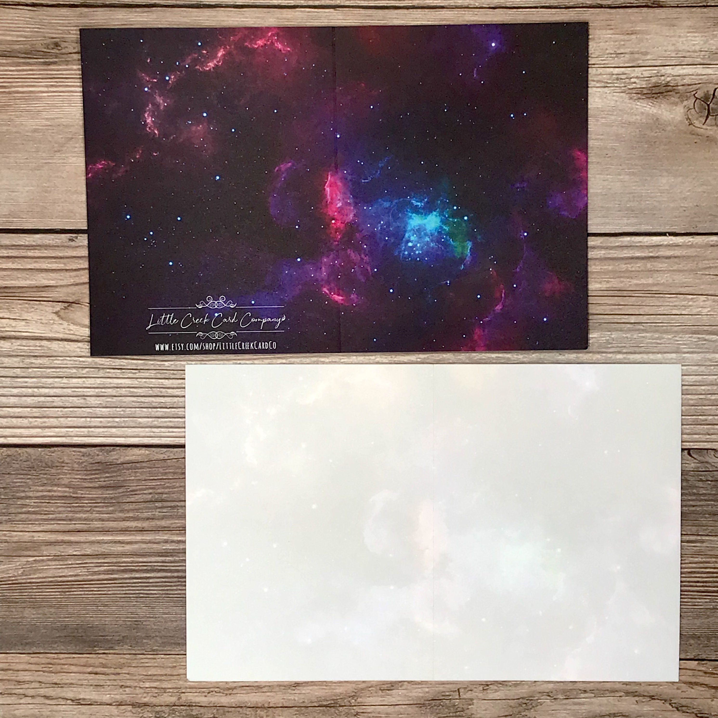 Outer Space, Galaxy, Nebula Variety - 12 Note Card Gift Pack - Quality ...