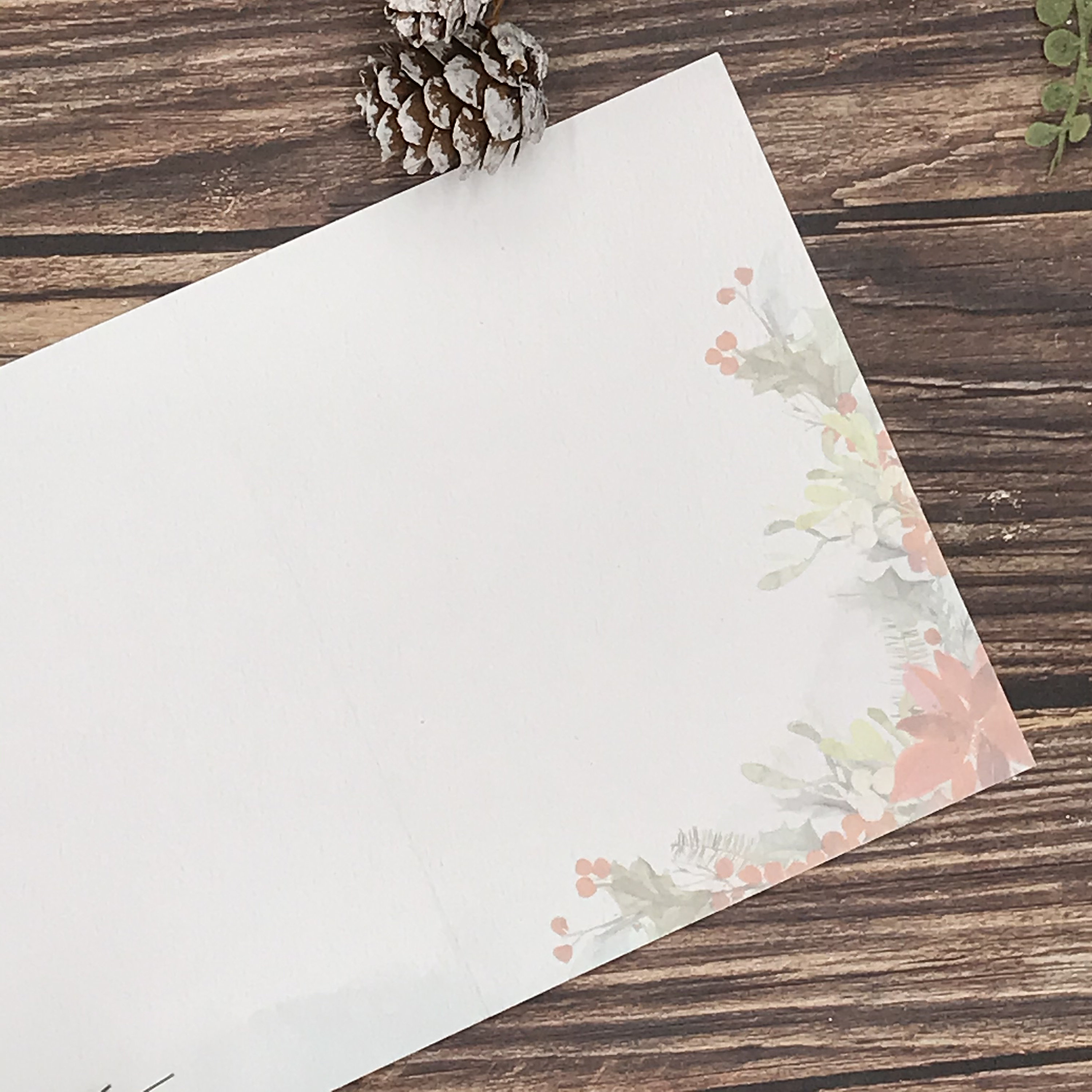 Winter Woodland Animals Christmas Cards 12 Holiday - Etsy Canada