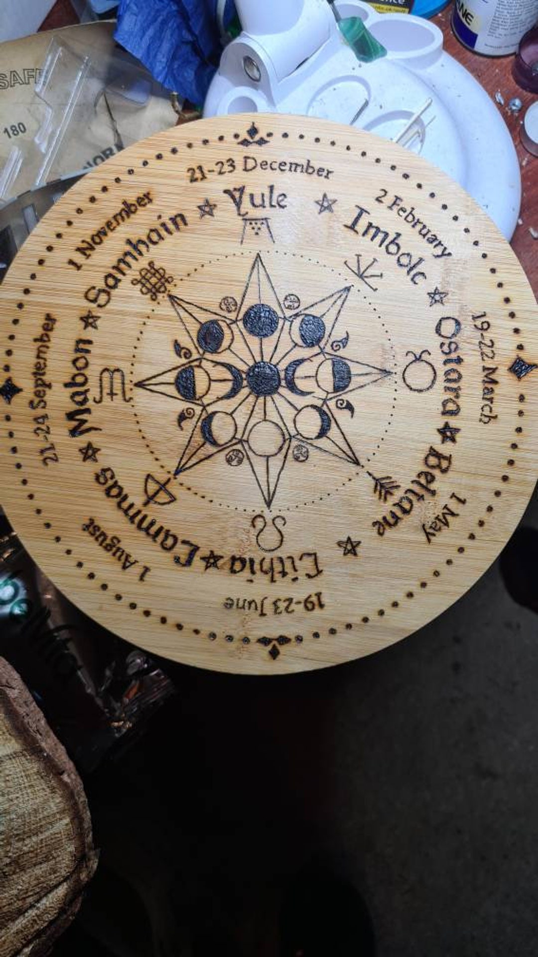 Sabbat Wheel of the Year - Etsy