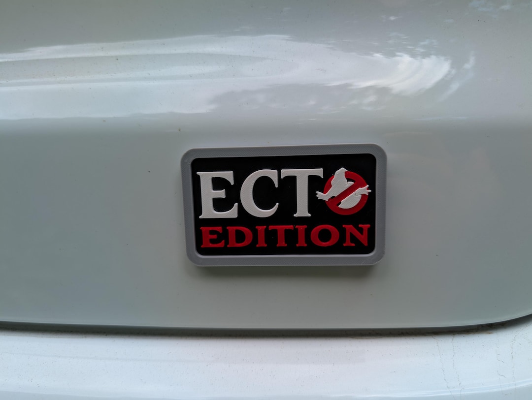 ECTO Edition Car Badge, Ghostbusters - Etsy