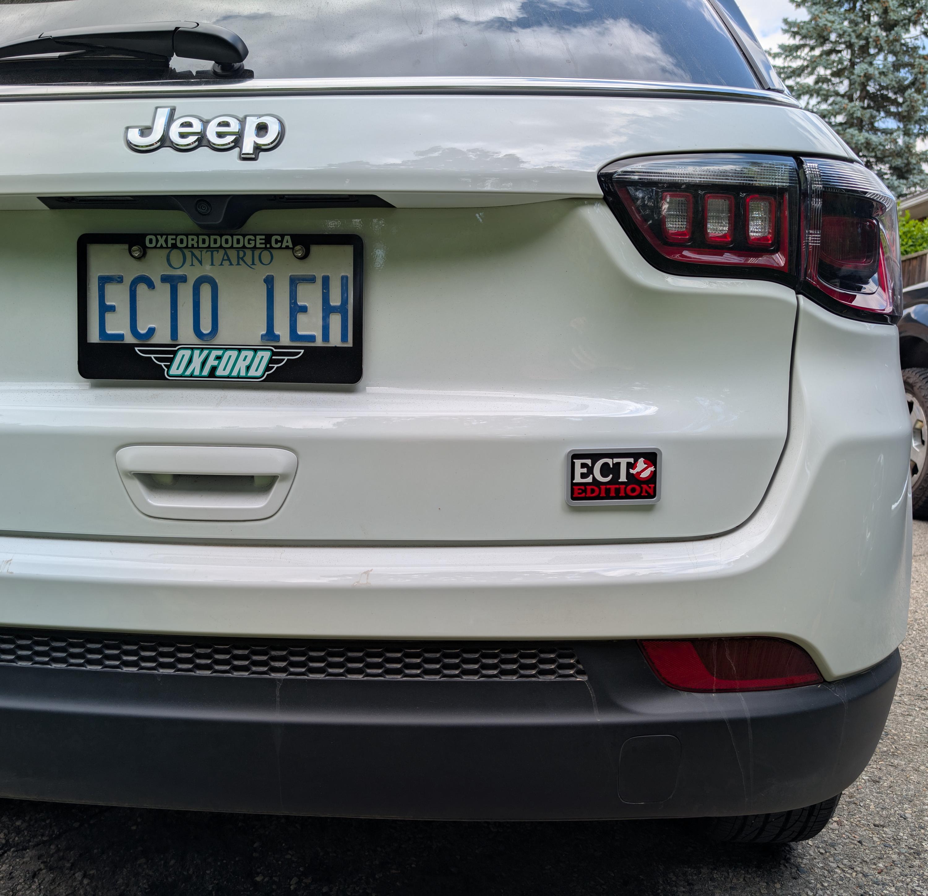 ECTO Edition Car Badge, Ghostbusters - Etsy