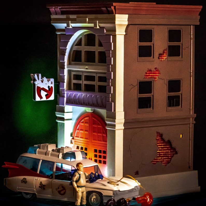 Ghostbuster Kenner Fire House 3D Printed Signs - Etsy