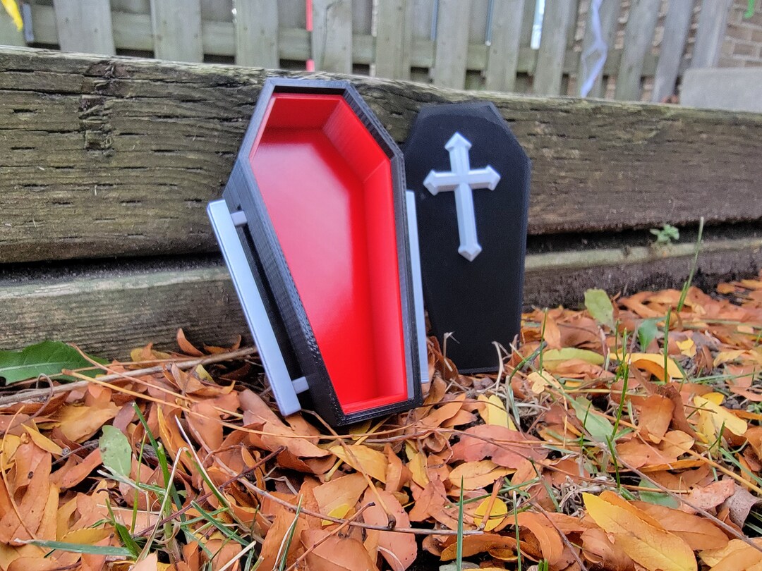Gothic Coffin Storage Box - Etsy