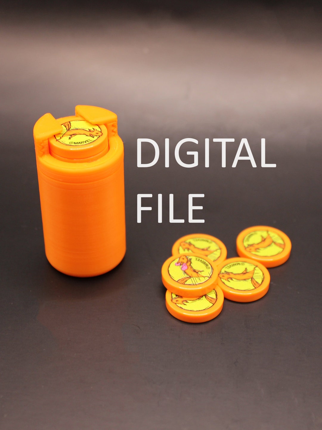 DIGITAL 3d PRINT FILE Unmatched Squirrel Girl Token Dispenser Clip ...
