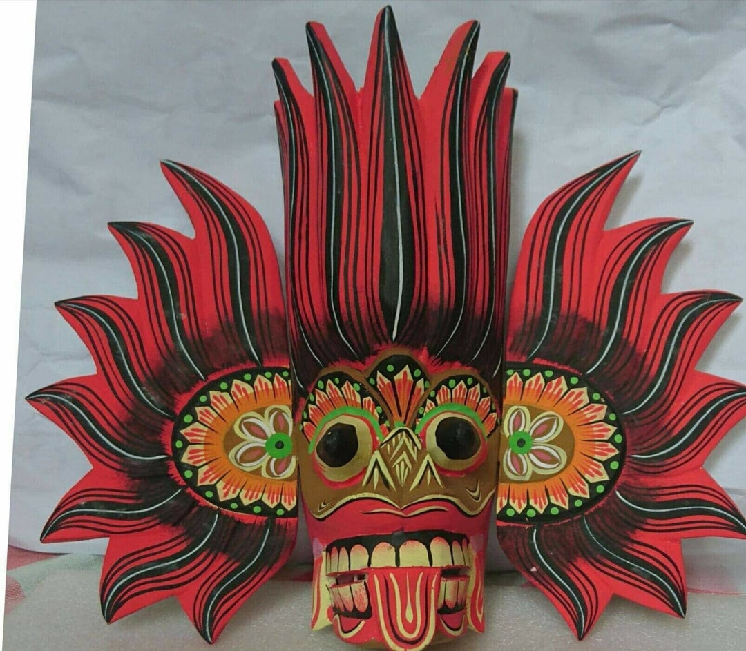 Hand Made Traditional Devil Mask - Etsy