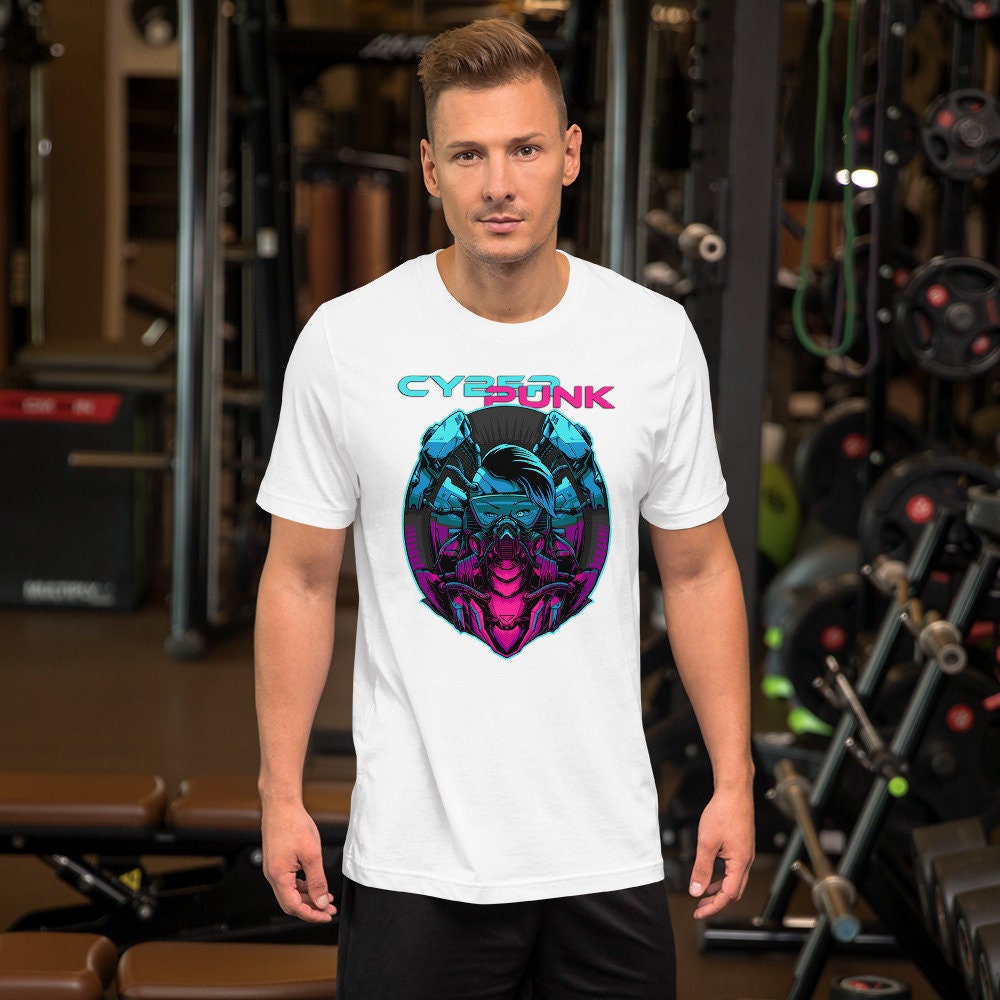 Cyber Punk Unisex T-shirt. Unique Novelty Design Tee. - Etsy