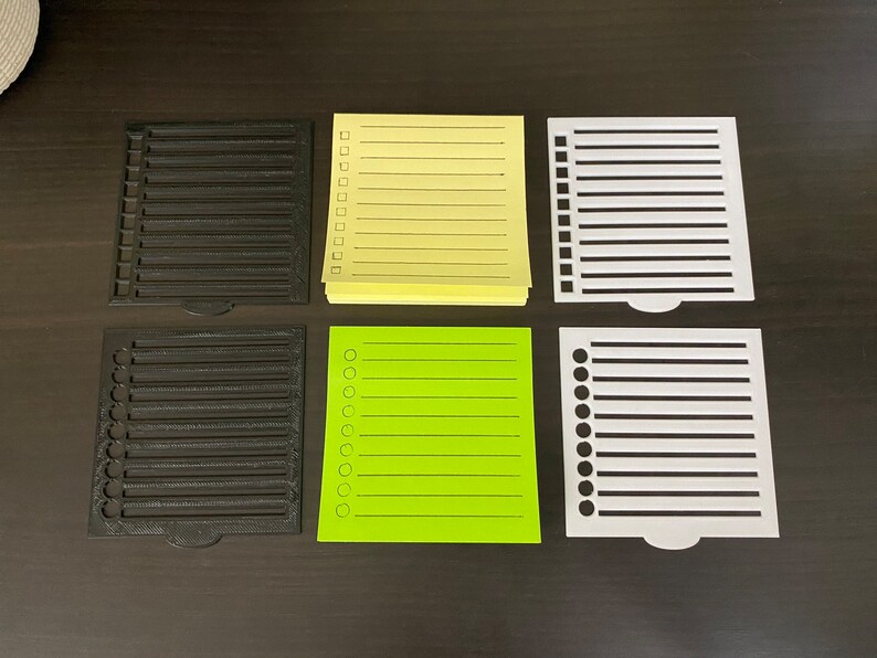 Desk Organizer | Multi- Section Pencil Holder | 3D Printed | Sticky ...