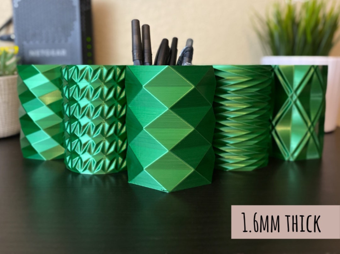 1.6mm Thick Discontinued Filament Solid Silk Emerald Greenpen Holders ...