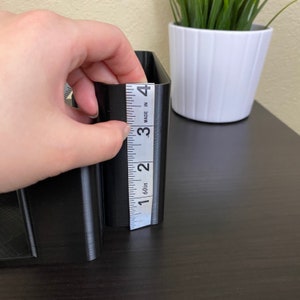 Desk Organizer | Multi- Section Pencil Holder | 3D Printed | Sticky ...