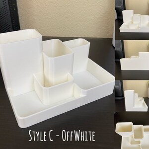Desk Organizer Multi-section Pencil Holder 3D Printed - Etsy