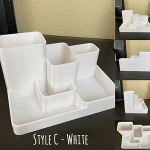 Desk Organizer | Multi-section Pencil Holder | 3D Printed - Etsy