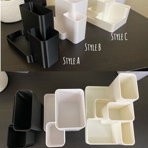 Desk Organizer | Multi-section Pencil Holder | 3D Printed - Etsy