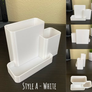 Desk Organizer | Multi-section Pencil Holder | 3D Printed - Etsy