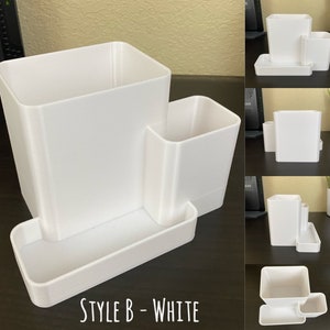 Desk Organizer Multi-section Pencil Holder 3D Printed - Etsy