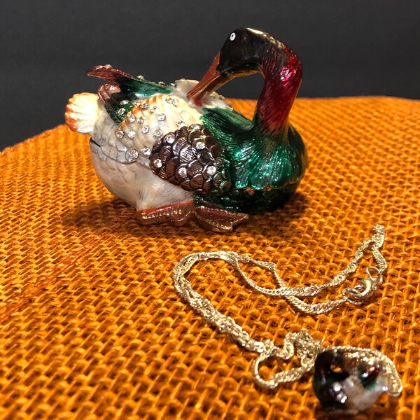 Swan Trinket Boxes - Etsy