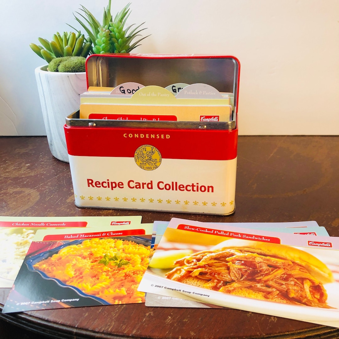 Campbells Soup Recipe Card Collection, Olf Fashioned Recipes, Recipe ...