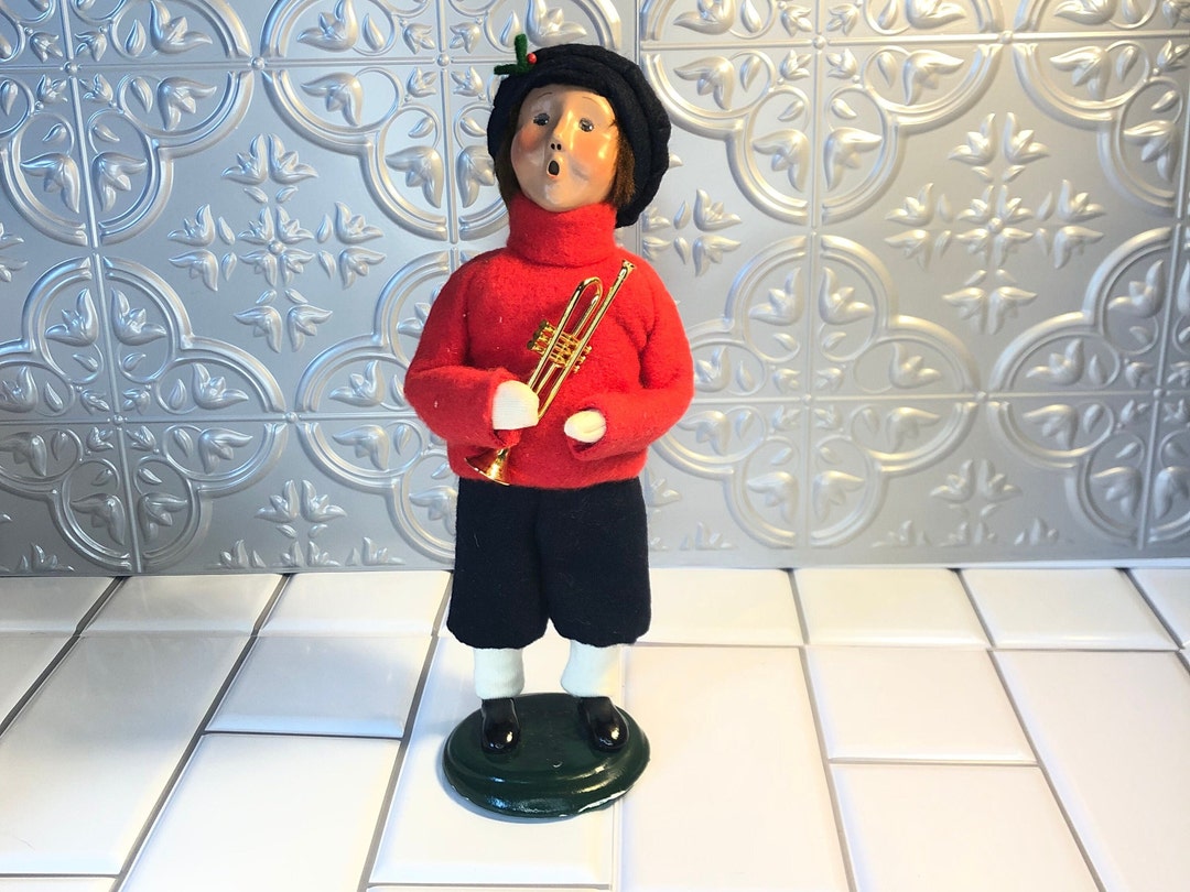 Vintage 2001 Byers Choice Salvation Army Boy Christmas Caroler With ...