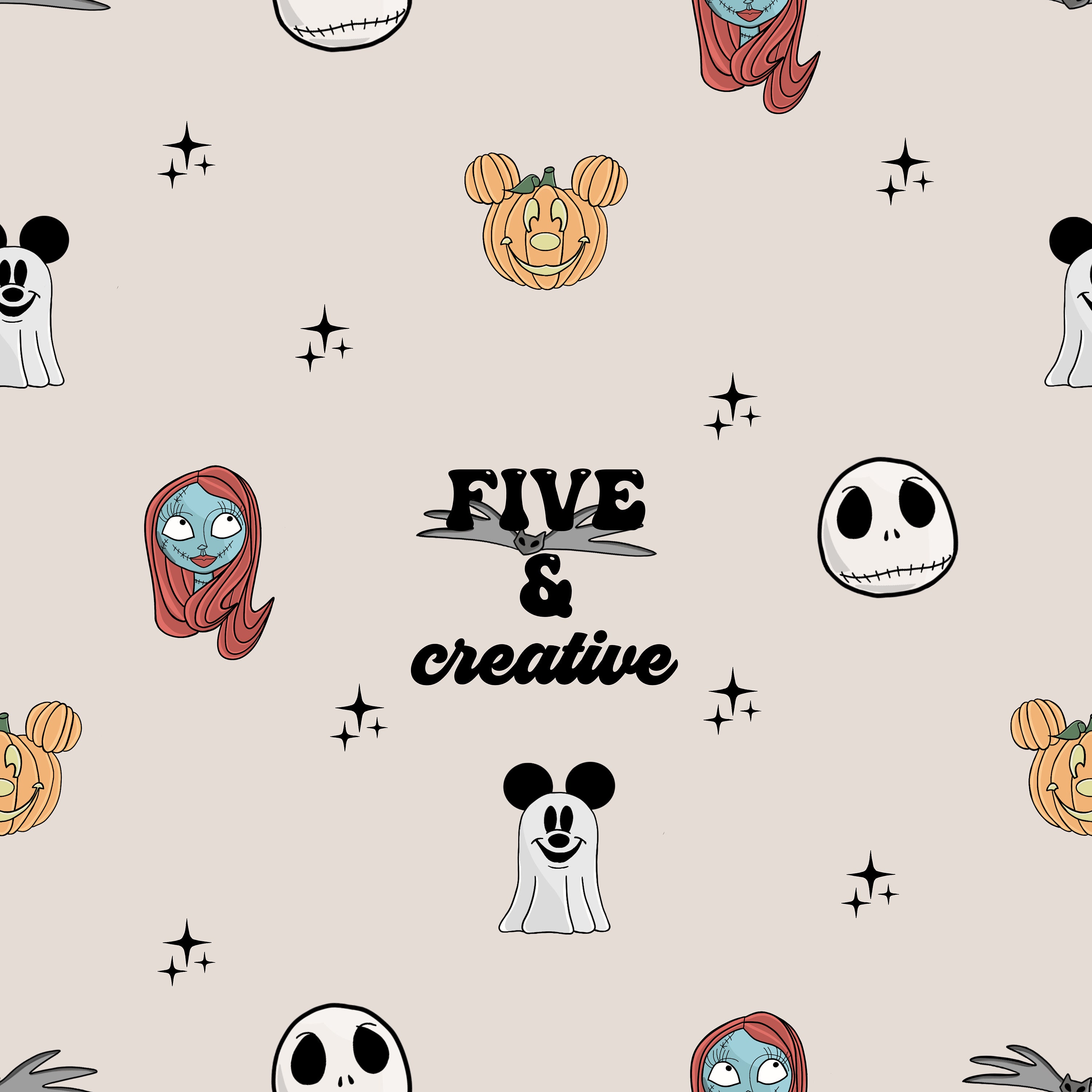 Nightmare + Mouse Seamless Design - Etsy
