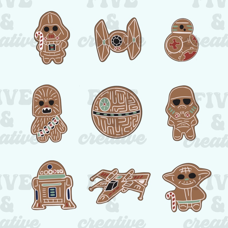 Star Gingerbread Christmas - Etsy