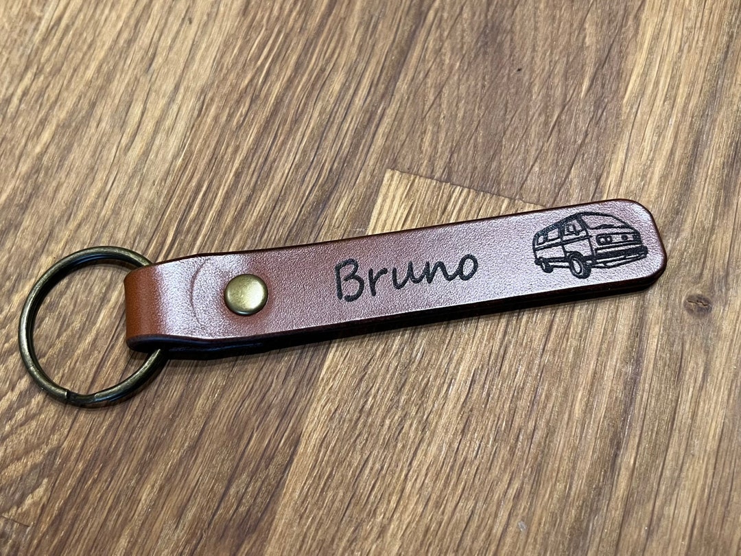 Personalised T3 Camper Key Ring - Etsy